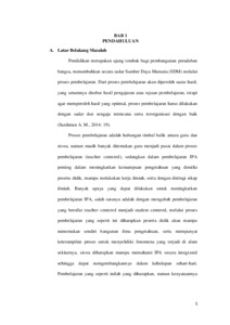 PENGARUH MODEL PEMBELAJARAN POE (PREDICT-OBSERVE-EXPLAIN) TERHADAP PEMAHAMAN KONSEP DAN ...